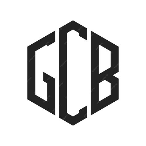 Premium Vector Gcb Logo Design Initial Letter Gcb Monogram Logo Using