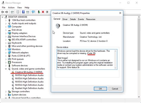Speakers Can T Be Detected Error Code 39 Solved Windows 10 Forums