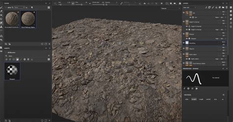 Creating Tileable Environment Materials In Substance 3D Painter
