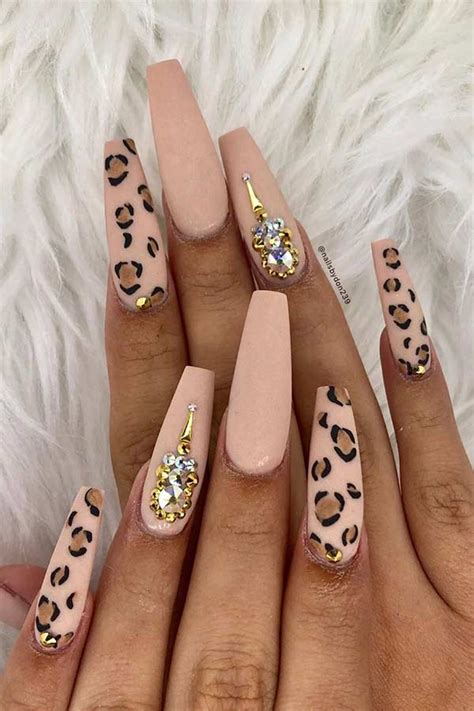 23 New Ways To Wear Leopard Nails In 2020 Stayglam
