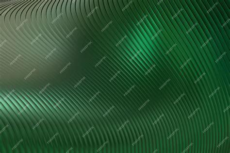 Premium Photo Green Abstract Wall Wave Architecture Abstract Background 3d Rendering Green