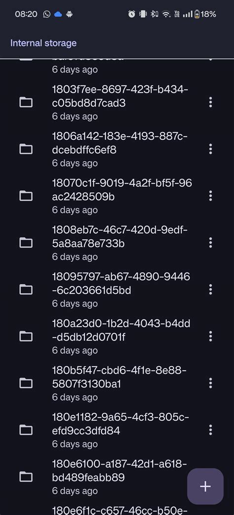 Random Empty Folders R Oneplus