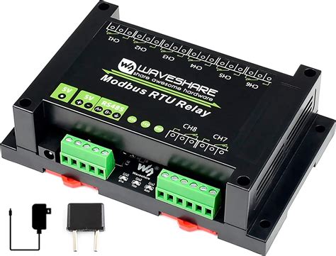 Buy Industrial Modbus RTU 8 Channels Relay Module With RS485 Bus Modbus