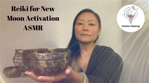 Reiki For New Moon Activation Asmr Youtube