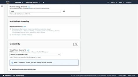 Wie Man Eine Rds Mysql Relation Database Mysql Instanz Auf Aws