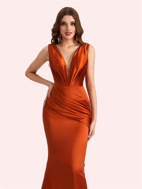 Sexy Mermaid Spaghetti Straps V Neck Maxi Long Lace Wedding Dresses