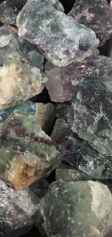 Rough Fluorite Chunks Sunnyside Ts
