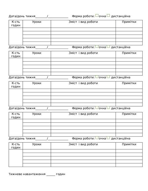 Журнал обліку робочого часу асистента вчителя Інші методичні матеріали Інклюзивна освіта