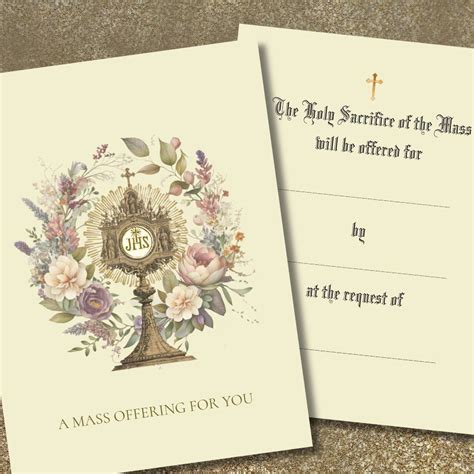 230 Best Catholic Mass Offering Cards Ideas In 2025 Traditional