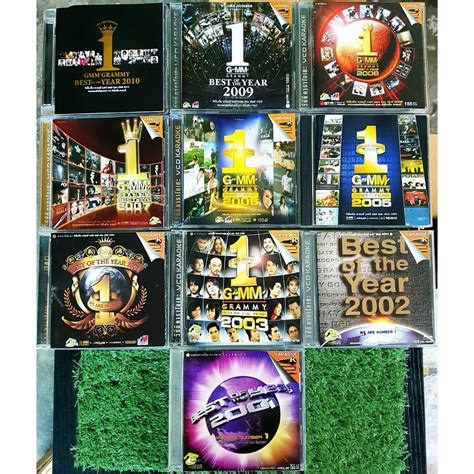 Vcd แผ่นเพลง รวมเพลงฮิต Gmm Grammy Best Of The Year 2001 2010 ค่าย Gmm