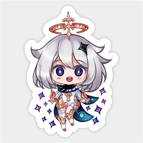 Paimon Chibi By Simtinaandr Chibi Stickers Anime Stickers