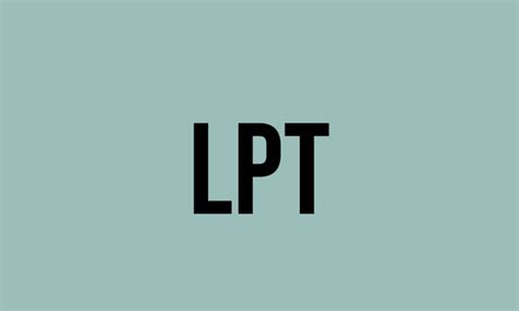 What Does Lpt Mean Meaning Uses And More Fluentslang