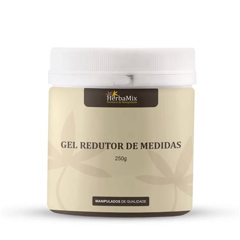 Gel Redutor De Medidas G Herbamix Farm Cia De Manipula O Paul Nia
