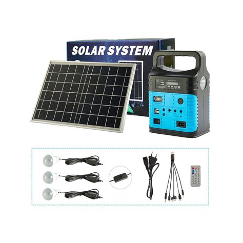 Solar Charging 30w Solar System Home Solar Panel System Roof Mounting