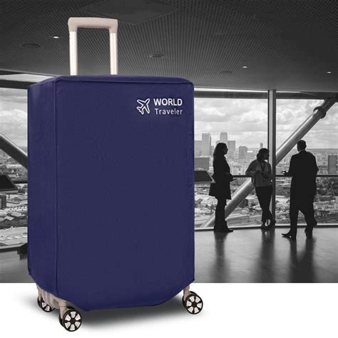 ถูกที่สุด ผ้าคลุมกระเป๋าเดินทาง ผ้าหนา Luggage Cover ที่คลุมกระเป๋า