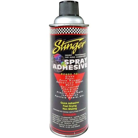 Stinger Professional Grade General Purpose Spray Adhesive 12oz The