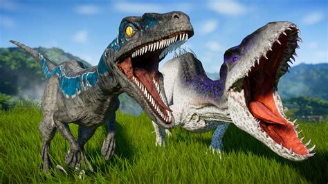 Blue Vs Indoraptor Wallpapers Wallpaper Cave