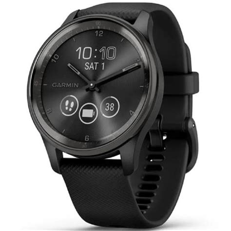 Garmin Vivomove Trend Hybrid Smartwatch With Silicone Band