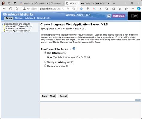 Ibm I Access For Web Configure Nick Litten [ibm I As400 Iseries] Software Developer