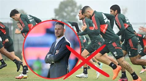Demichelis le bajó el pulgar el primer borrado que tendrá River