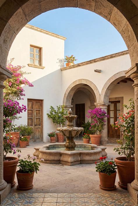40 Cozy Enclosed Home Courtyards That Create Private Sanctuaries Home