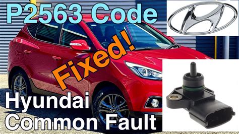 P2563 Obd2 Fault Code Hyundai Diesel Engine Fixed Map Sensor Cel Limp Mode Youtube