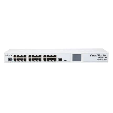 Mikrotik Crs125 24g 1s In Cloud Router 24 Port Gigabit Switch