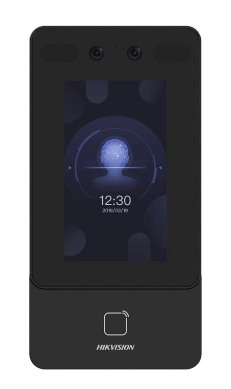 Hikvision Face Recognition Terminal Scroll