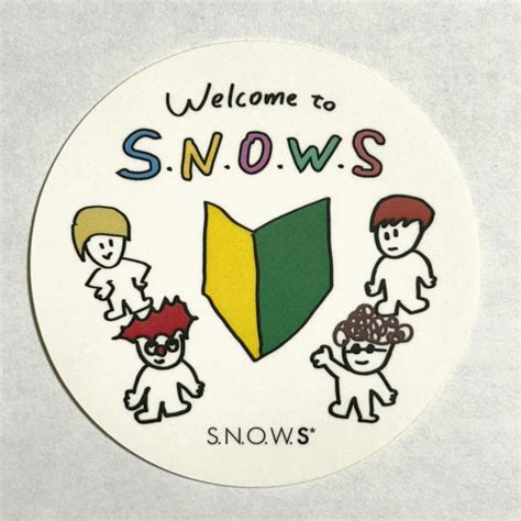 Sekai No Owari Snows 入会特典 オリジナルステッカー By メルカリ
