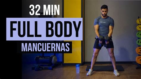 Rutina Full Body Con Mancuernas 🔥 Ejercicios Con Mancuernas Para