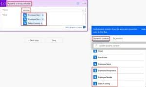 How To Append Multiple Values To An Array In Power Automate Sharepoint Microsoft Power
