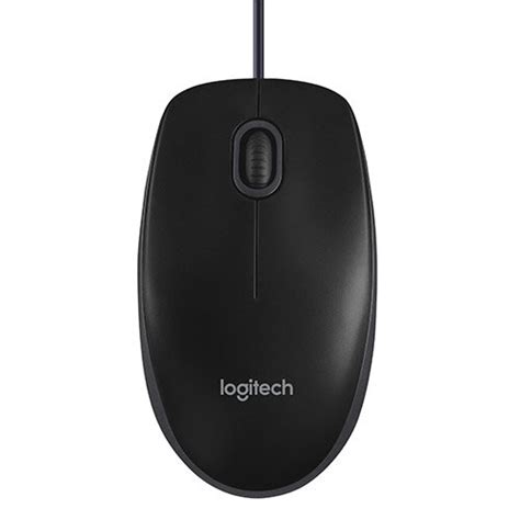Logitech B110 Corded Optical Mouse USB Black 910-001246 - Hunt Office ...