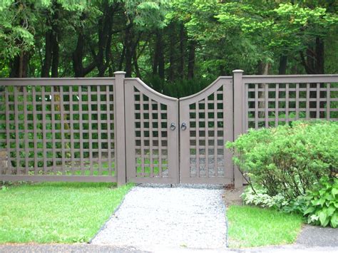 Lanark Cedar Backyard Double Gate Garden Double Gates Cedar Gate