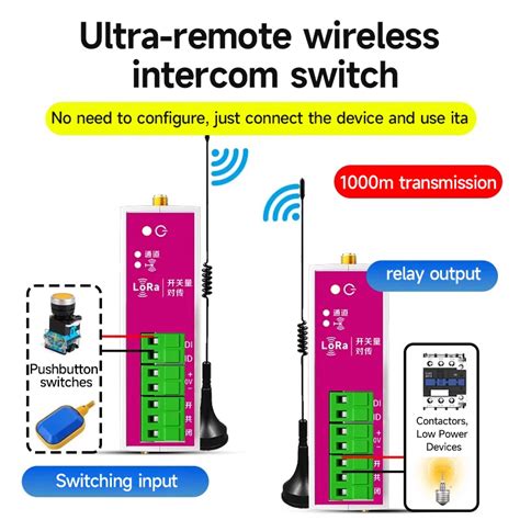 Беспроводной переключатель внутренней связи Lora Aliexpress