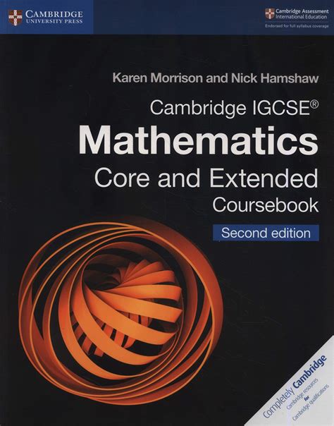 Cambridge Igcse® Mathematics Core And Extended Coursebook Karen