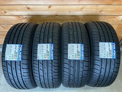 TireBox Sendai ファルケン ZIEX ZE914F 215 55R17 23年製 新品 タイヤのみ4本49500 夏