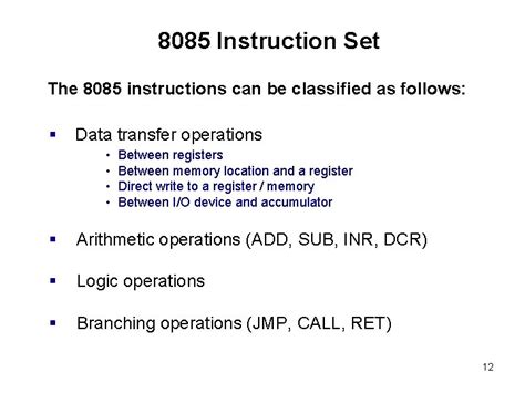 8085 processor unit i mr s vinod assistant