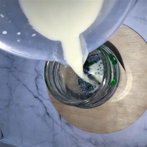 Resep Susu Greentea Jelly Selasih Sederhana Rumahan Di Yummy App