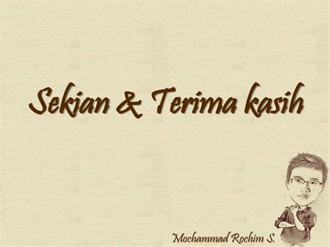 Powerpoint Gambar Sekian Terima Kasih  Terima Kasih Untuk Power