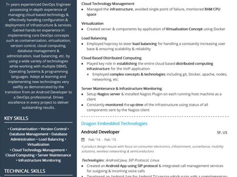 Devops Engineer Resume Headline Devops Engineer Resume Sample By Hiration Williamson
