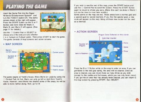 Manual Nintendo SNES Super Mario World