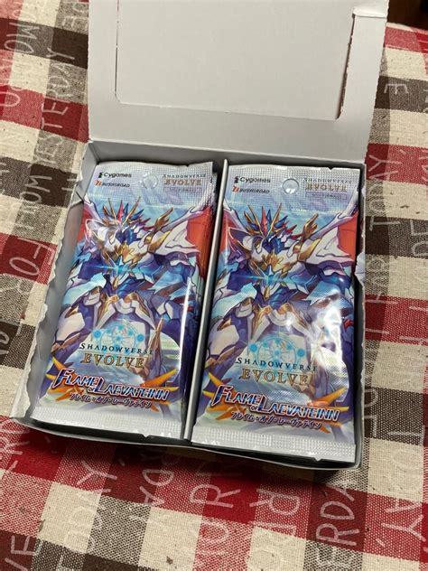 Shadowverse Evolve シャドウバースエボルヴ フレイム・オブ・レーヴァテイン シュリンク有り2box 14個｜paypayフリマ