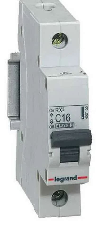 Legrand 1a 1 Pole C Curve Dx3 Mcb 408581 Breaking Capacity 10 Ka At