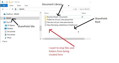 Prevent Users From Creating Filesfolders In Company Root Folder In