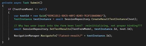 Core Dynamically Generated Blazor Form Not Model Binding