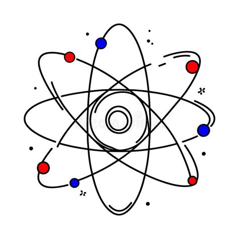 Atom As A Symbol Of Science And Various Molecules Around World Science