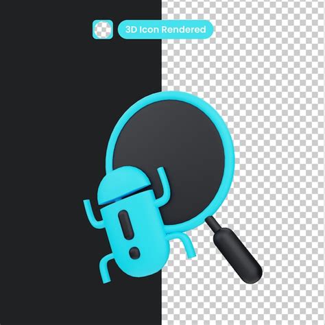 Premium Psd 3d Illustration Security Scan Object