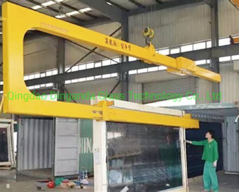 Glass Beam Glass Container Unloading Tool Work With Crane Glass Container Loading And Unloading