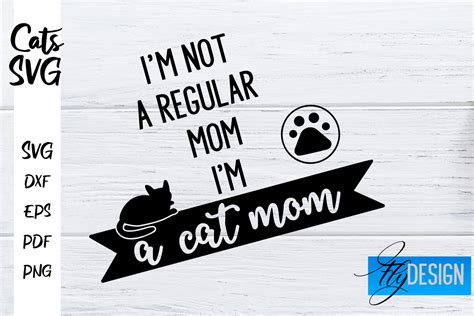 Cats Svg Funny Cat Sayings Svg Cat Graphic By Flydesignsvg