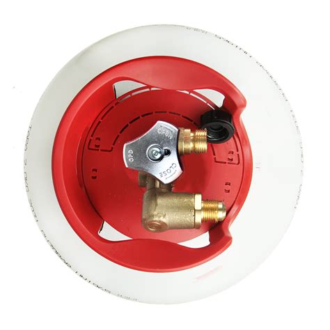 GasBank LS DUO 11 Kg Butla Z Lekkiej Stali Z Zaworem DUO 80 OPD